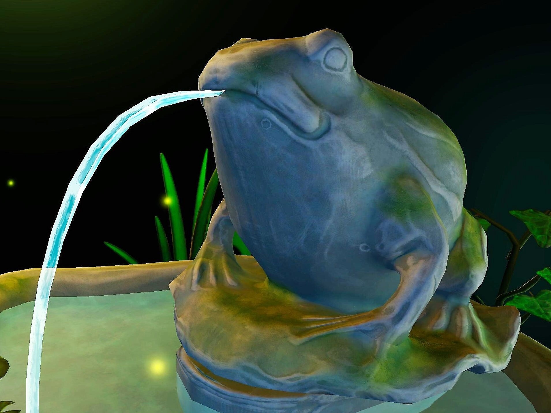 ArtStation - Stylized Frog Fountain - Photo Scan to Game Object