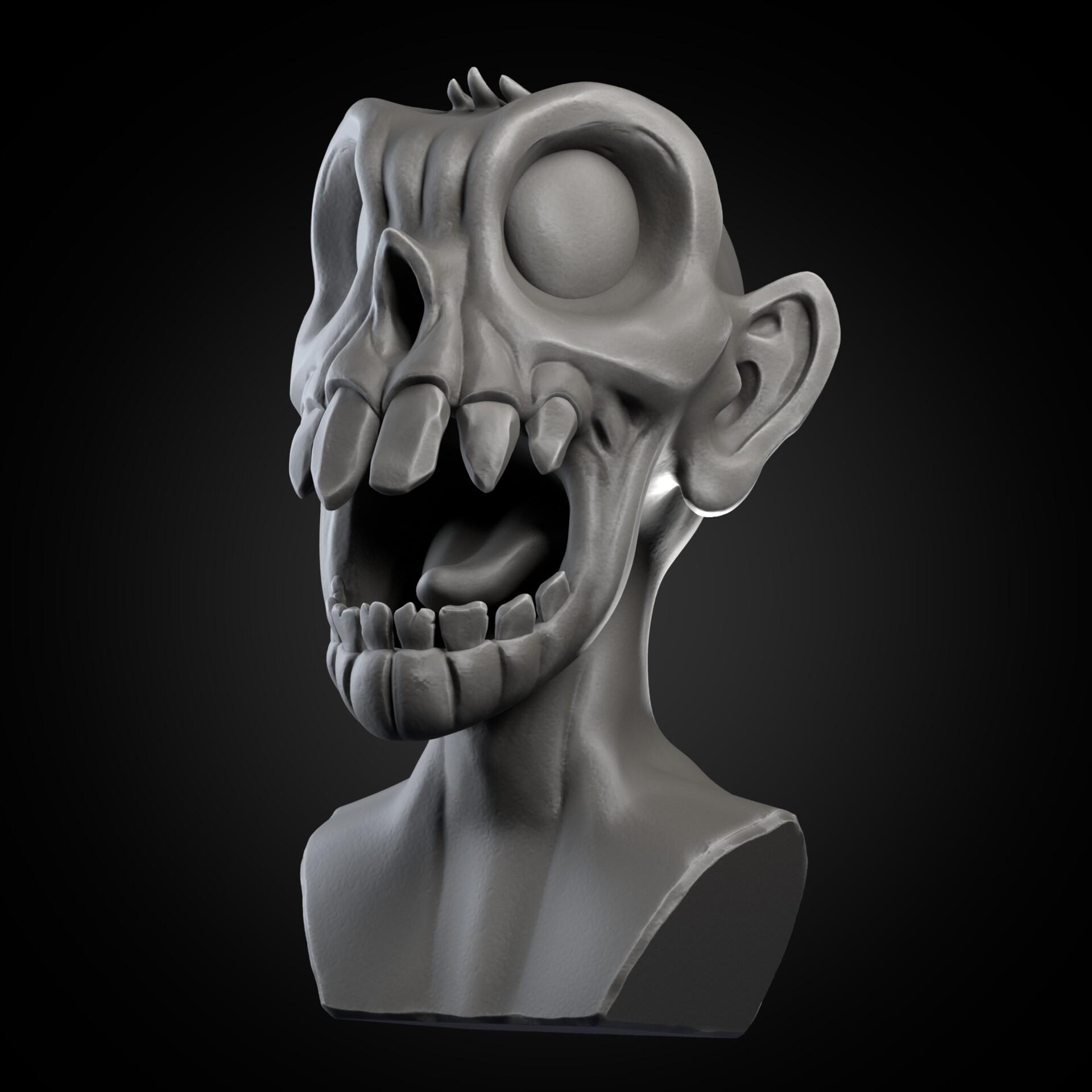 ArtStation - Creature Portrait