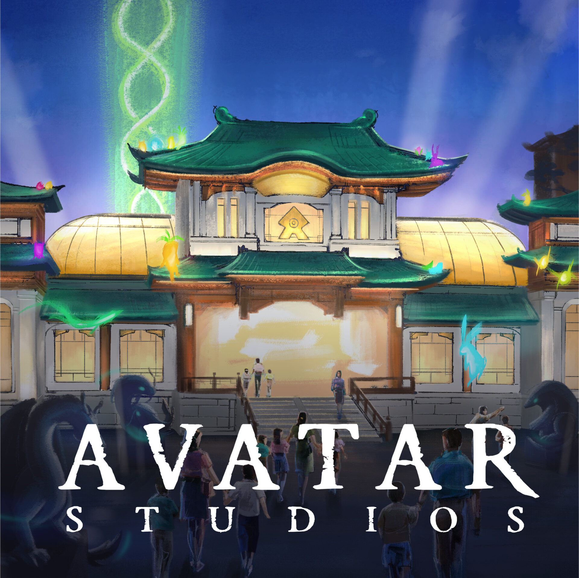 ArtStation - Spirit World Cruise - AVATAR Theme Park Attraction