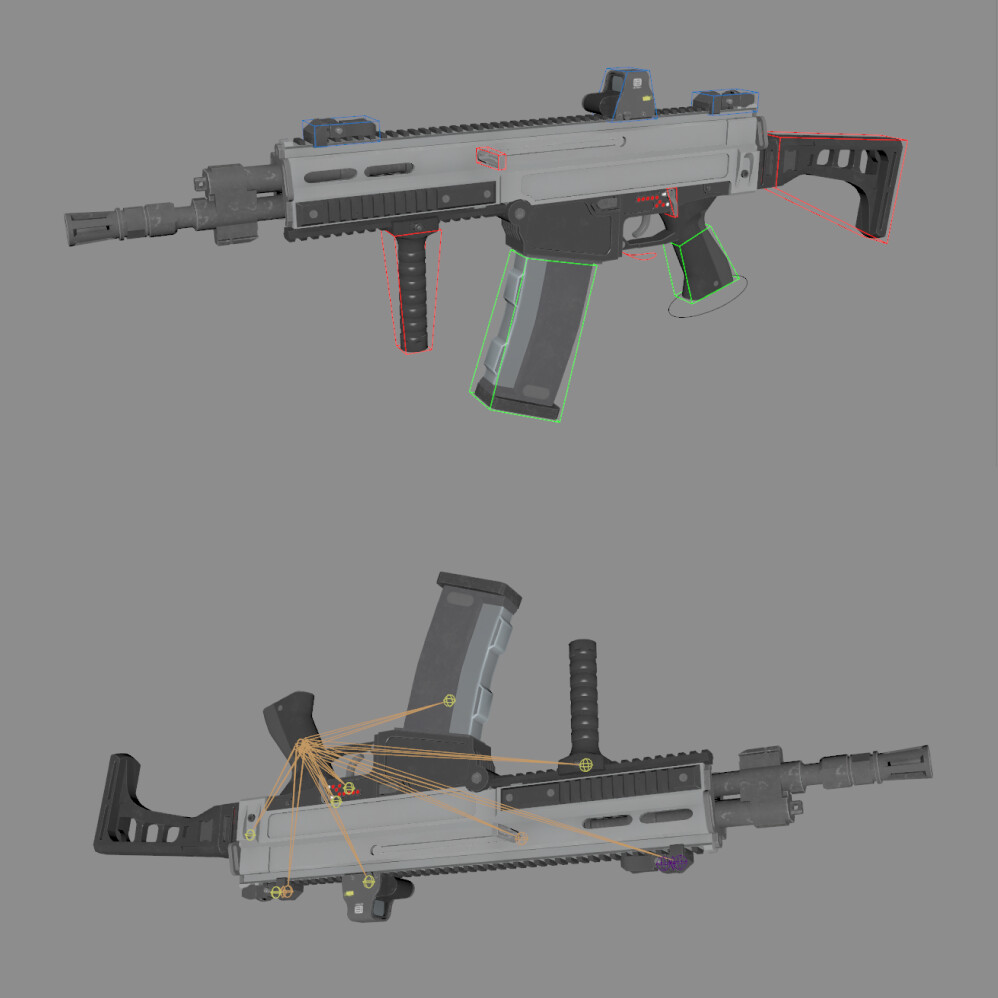 ArtStation - Weapon CZ - RIG