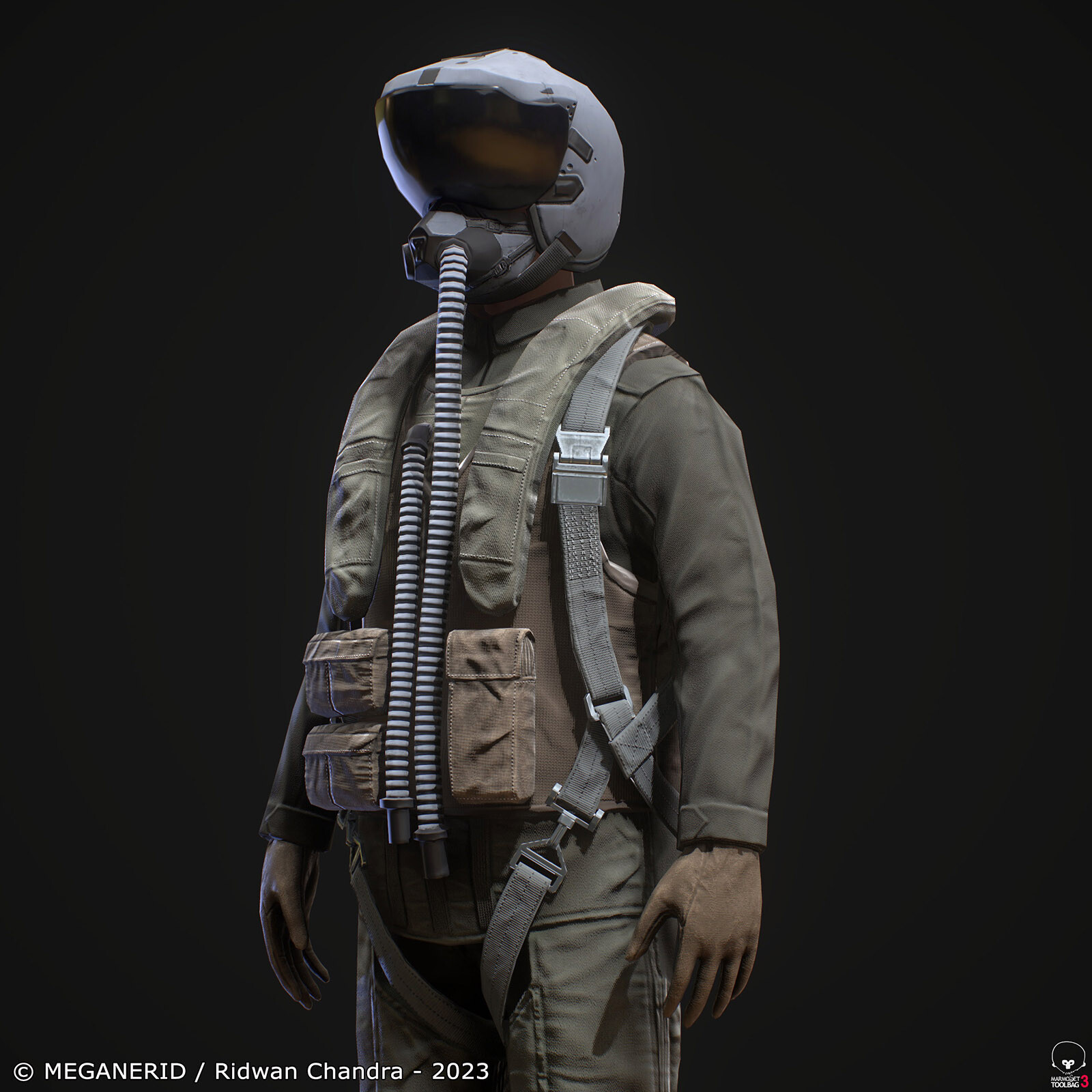 ArtStation - Fighter Pilot