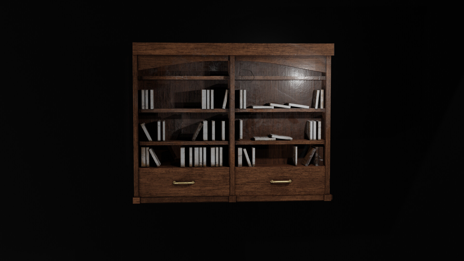 ArtStation - Bookshelf