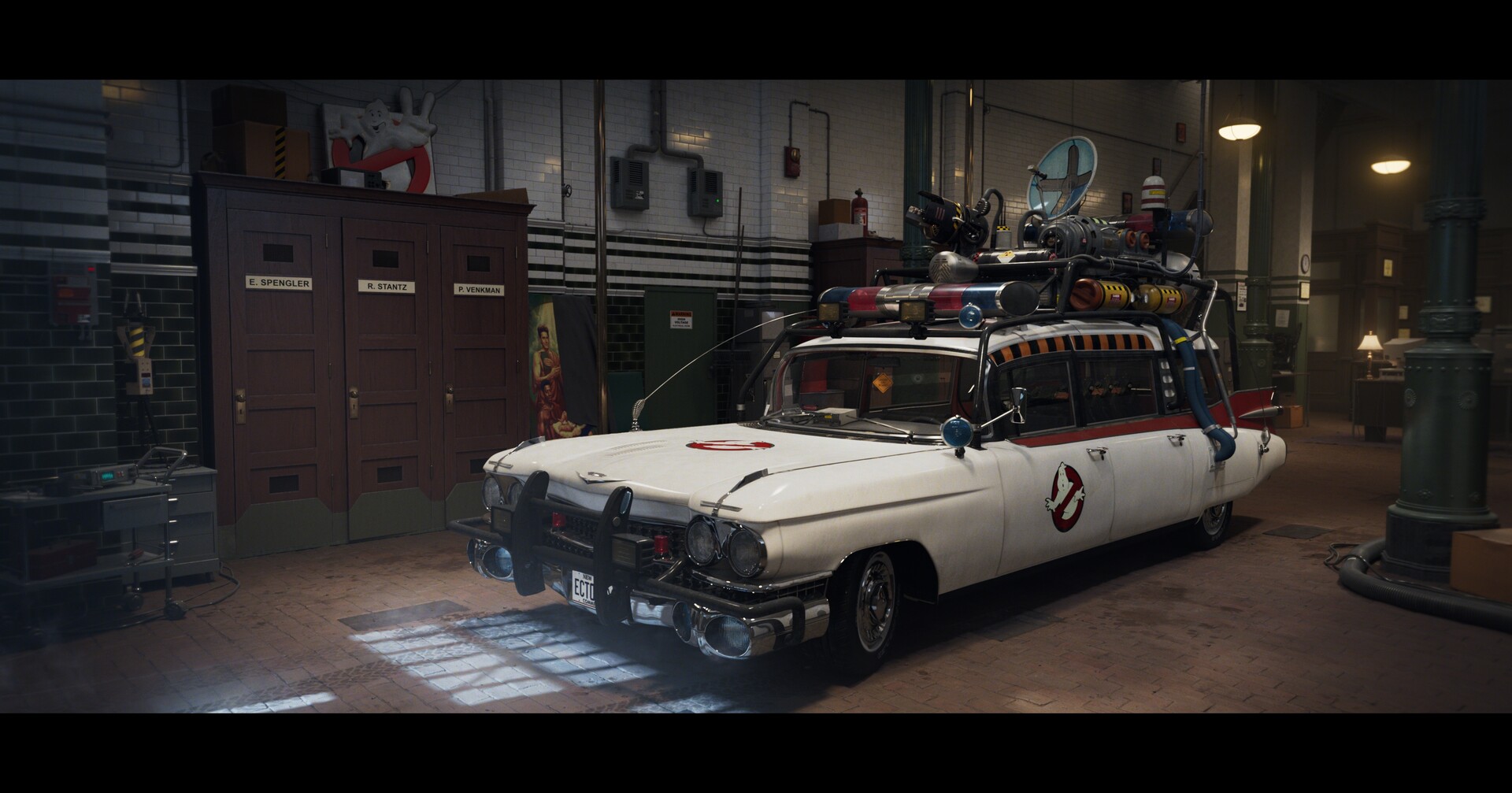 ArtStation - Artworks inspired by the Ghostbusters Universe - The Ecto 1X
