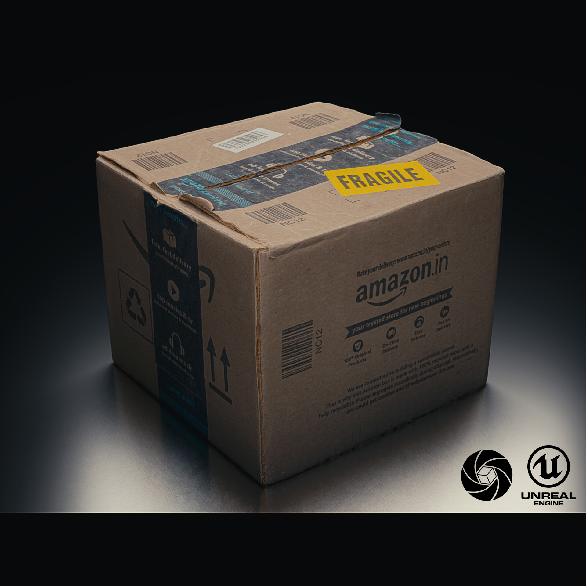 ArtStation - Amazon Box - Reality Capture