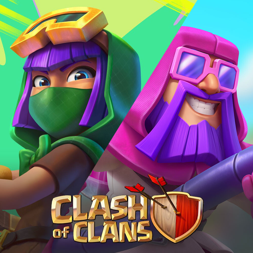 ArtStation - Color Fest - Clash of Clans 2.5D Cinematic