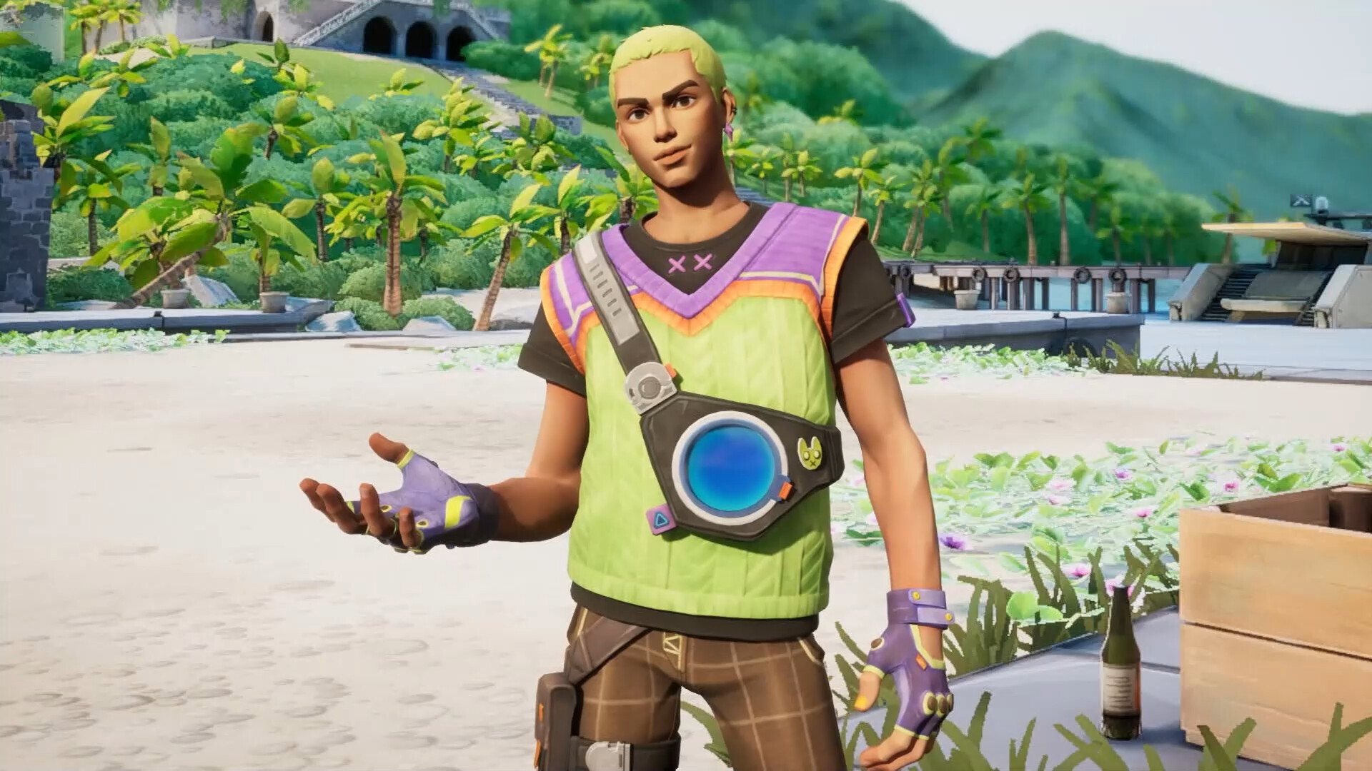 ArtStation - Valorant Gekko Agent Selection Animation Test