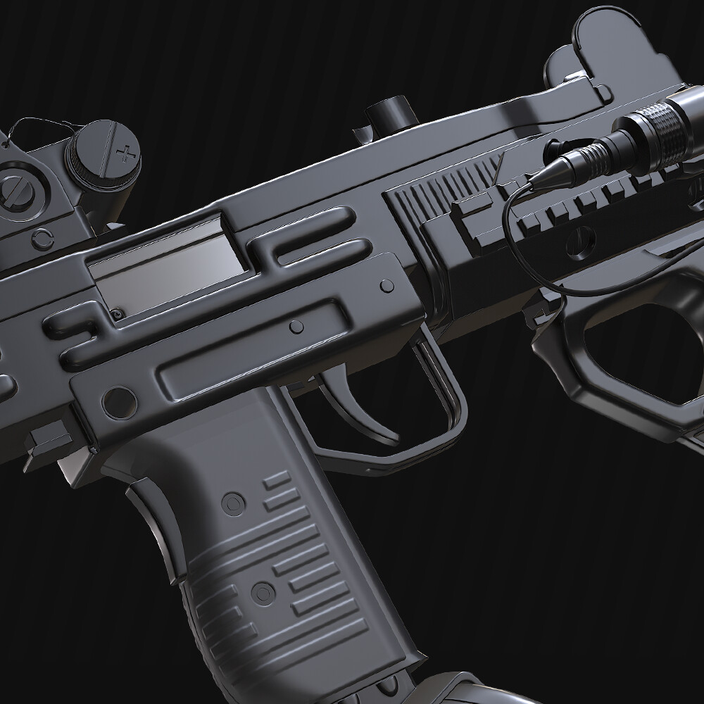 ArtStation - IMI Mini Uzi