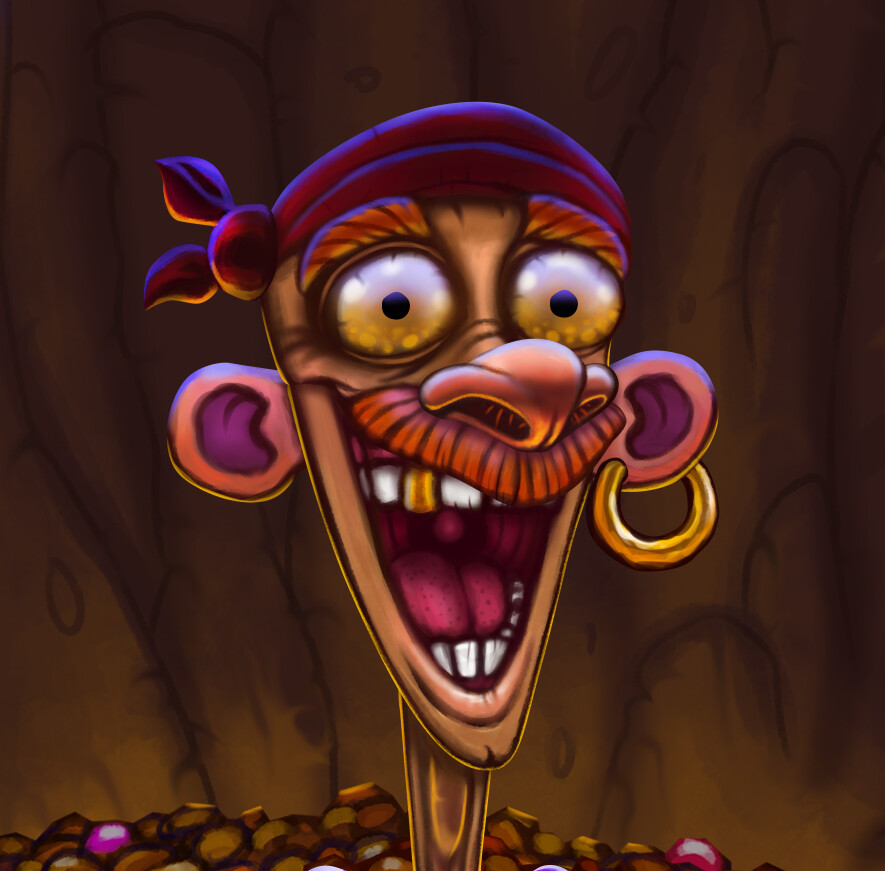 ArtStation - Happy pirate