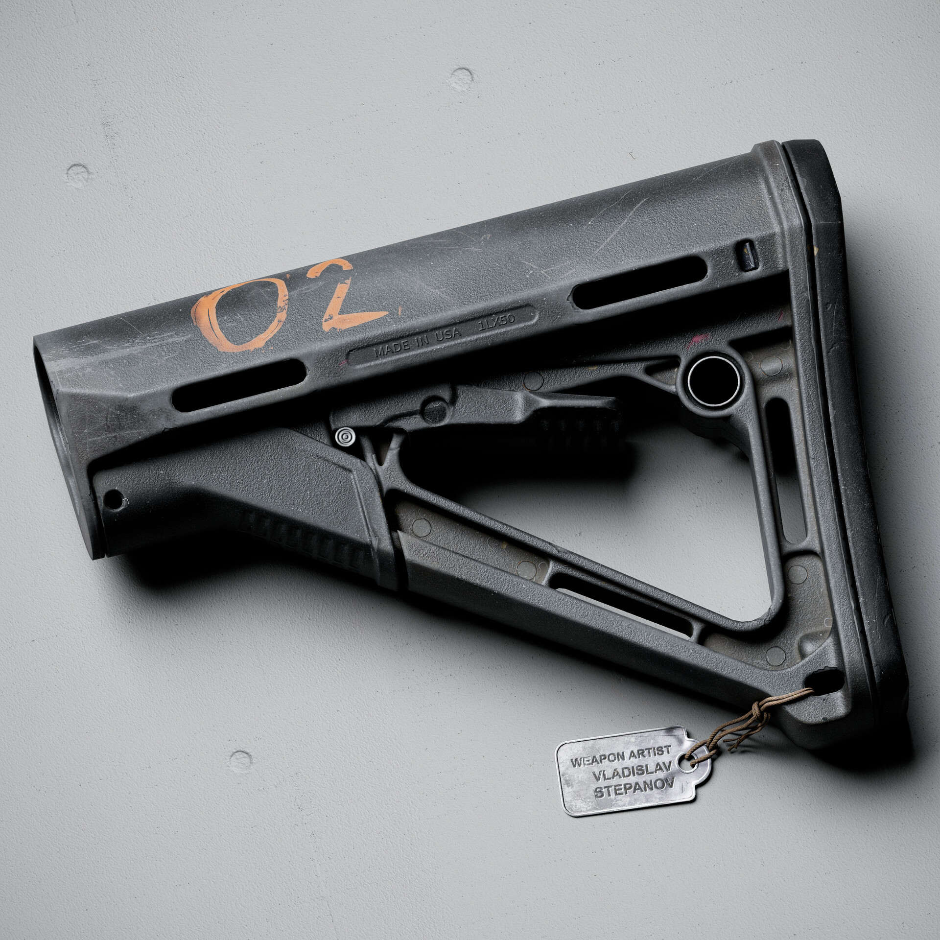 ArtStation - Stock MAGPUL