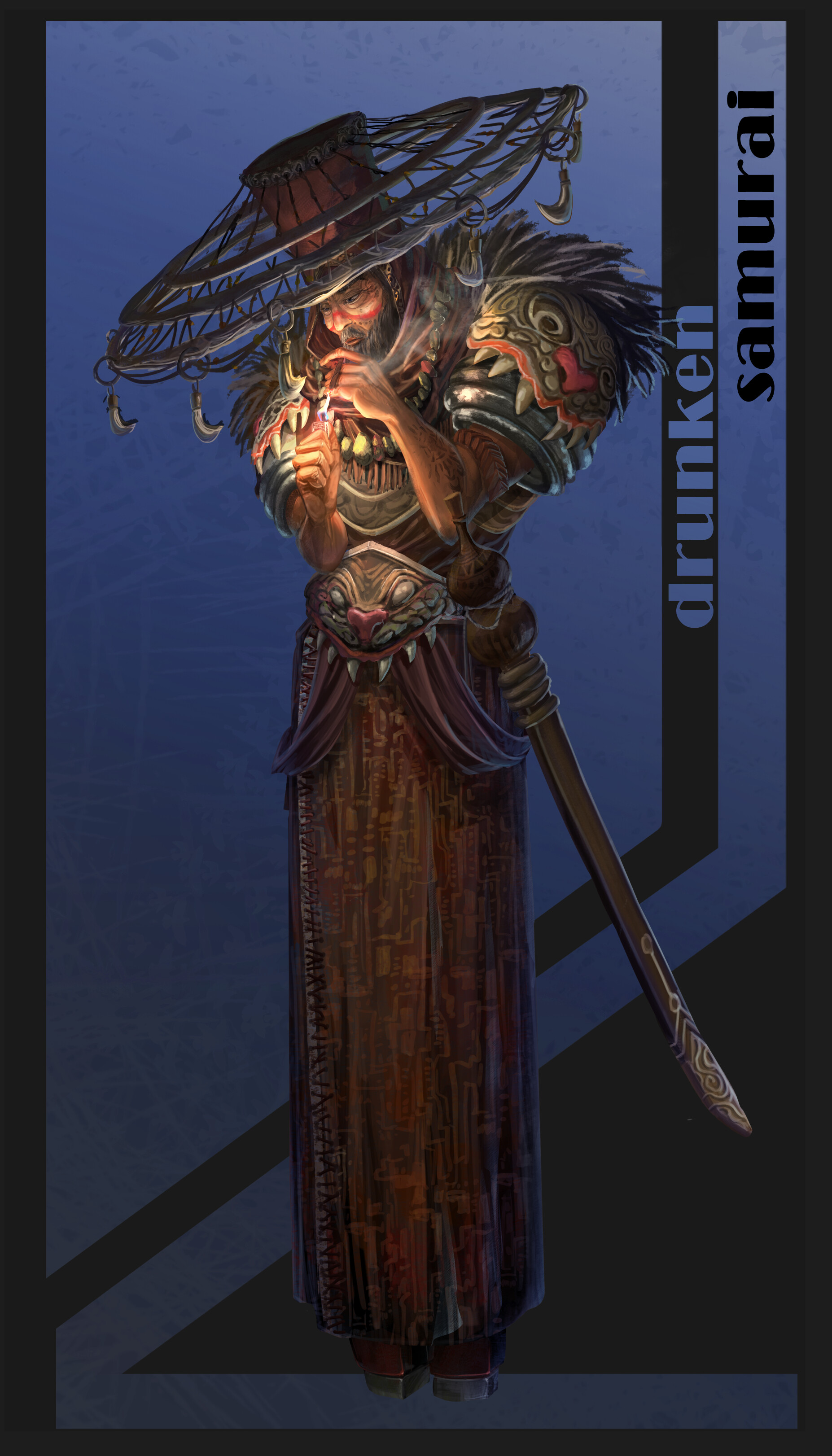 ArtStation - Drunken Eight Swords