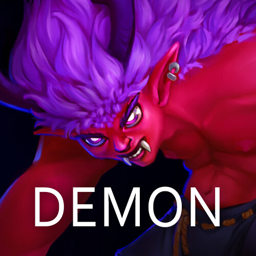 ArtStation - Red Demon