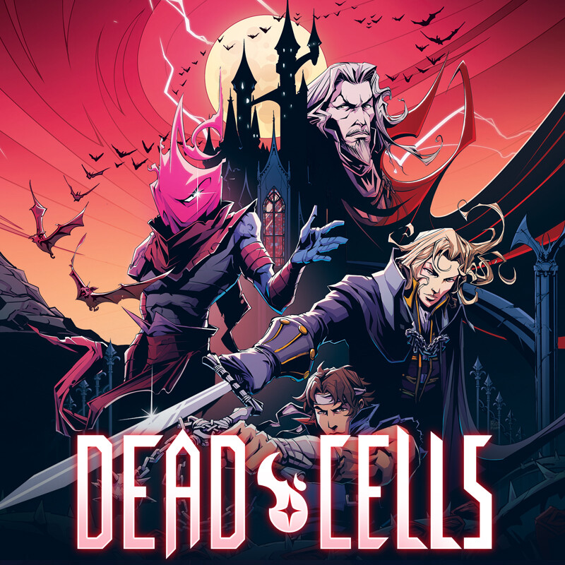 ArtStation - Dead Cells: Return to Casltevania Collectors Cover Art