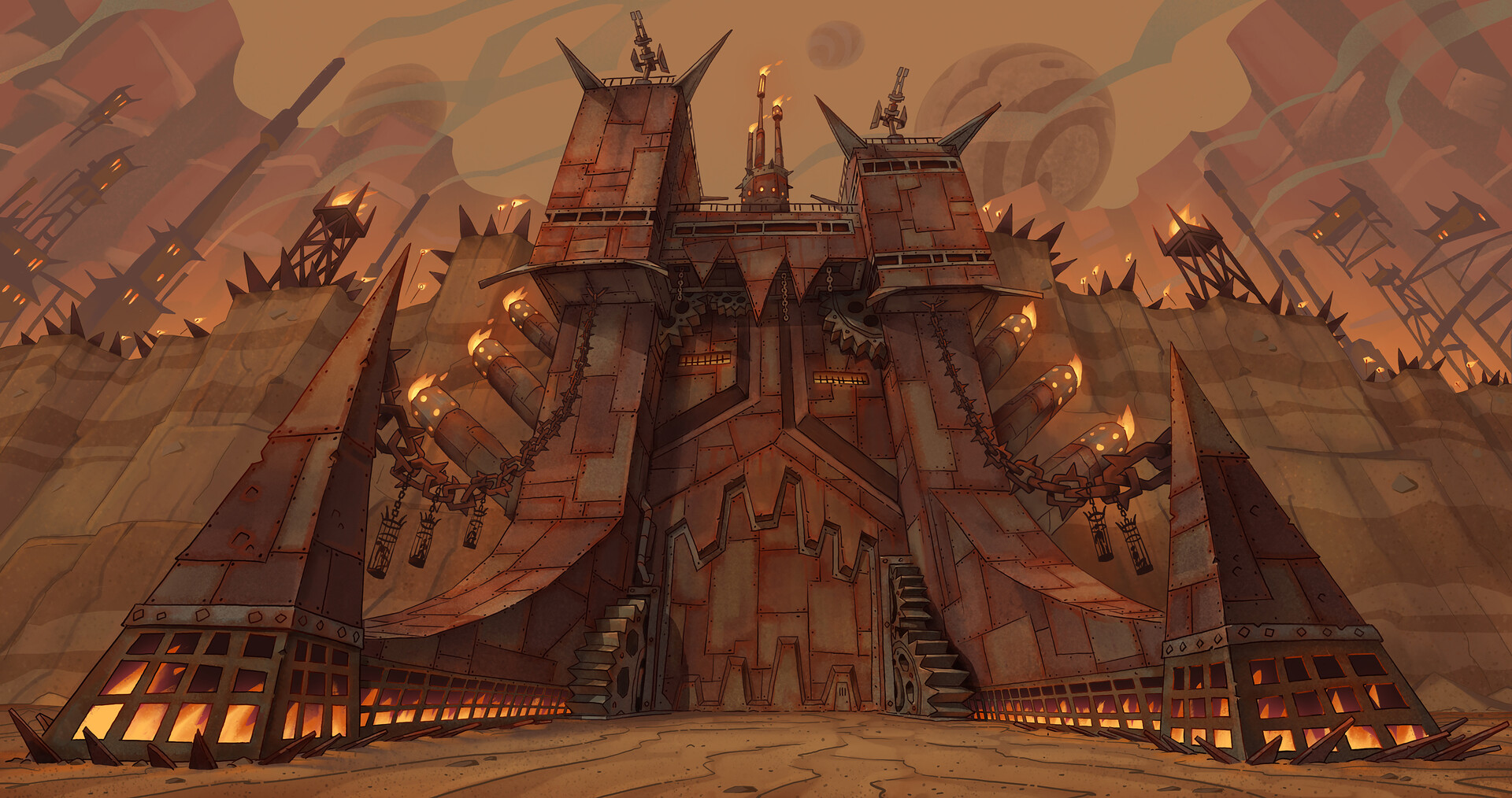 Egor Afonin - Concept art for project Anubis #4