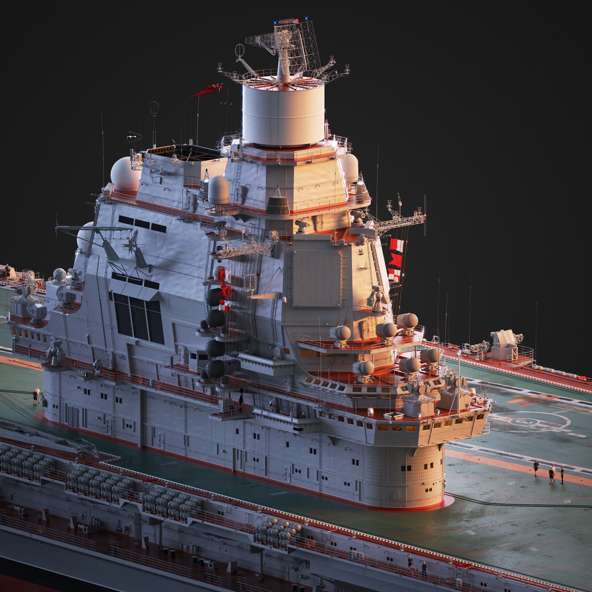 ArtStation - Soviet Aircraft Carrier Project 1153 "Orel" - Studio