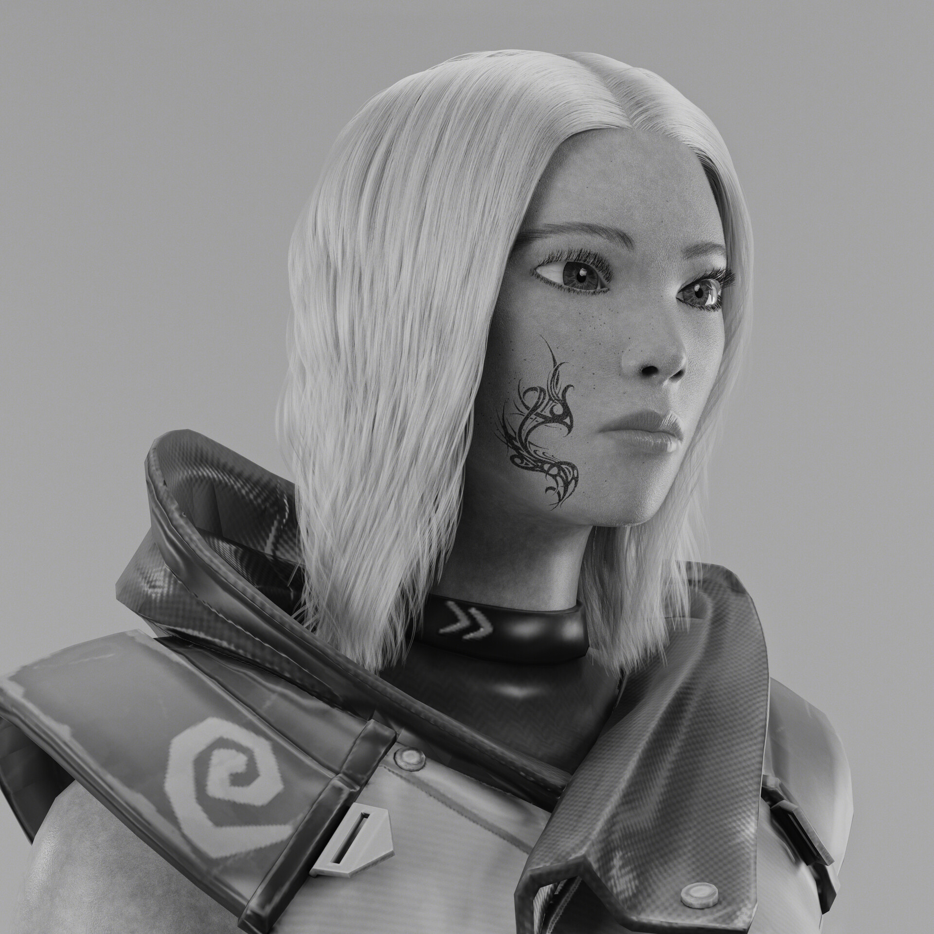 ArtStation - Valorant Jett Realistic Skin Texture