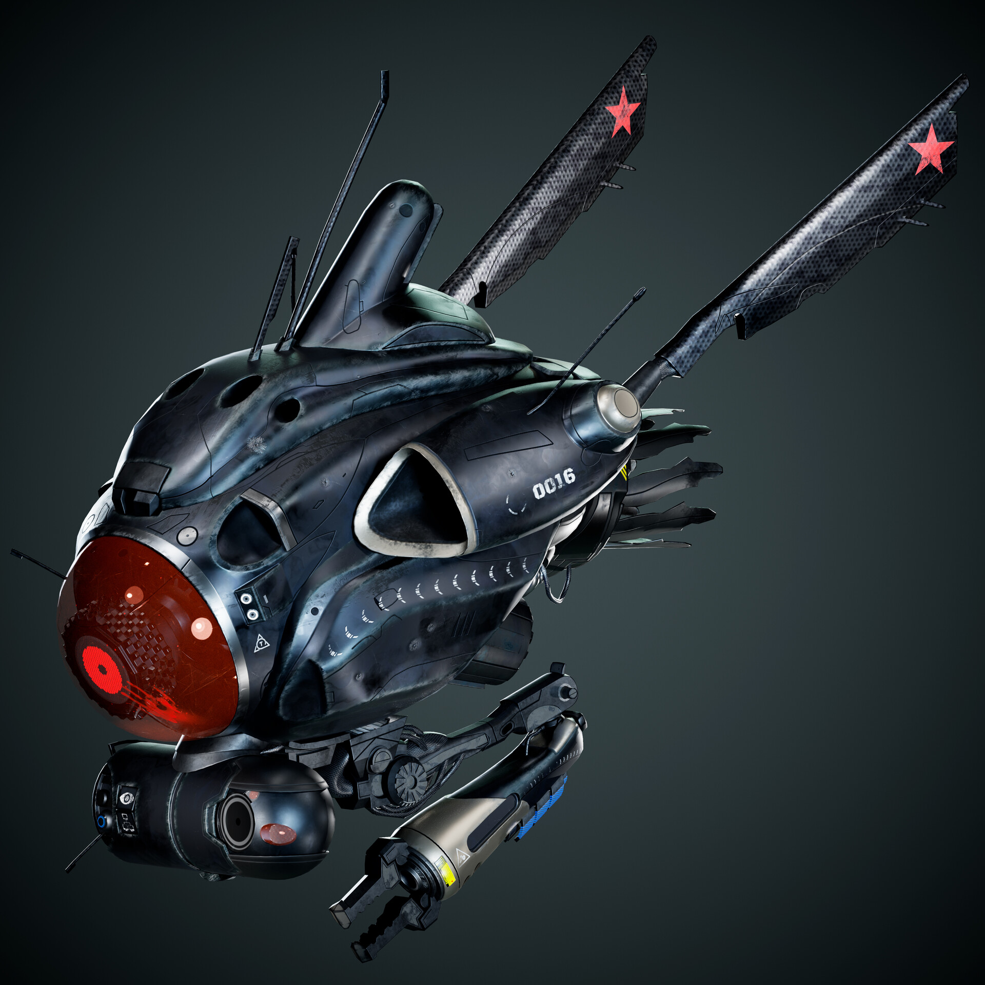 ArtStation - Retinazer Drone