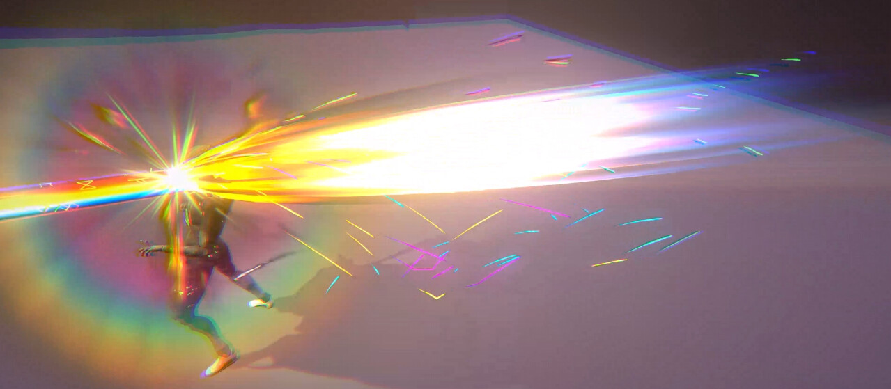 ArtStation - VFX - Rainbow Beam