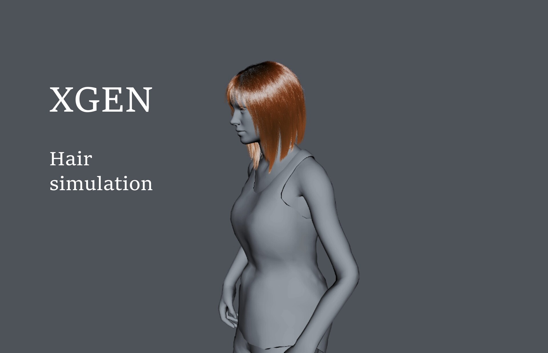 ArtStation - Finalling Xgen - Hair simulation