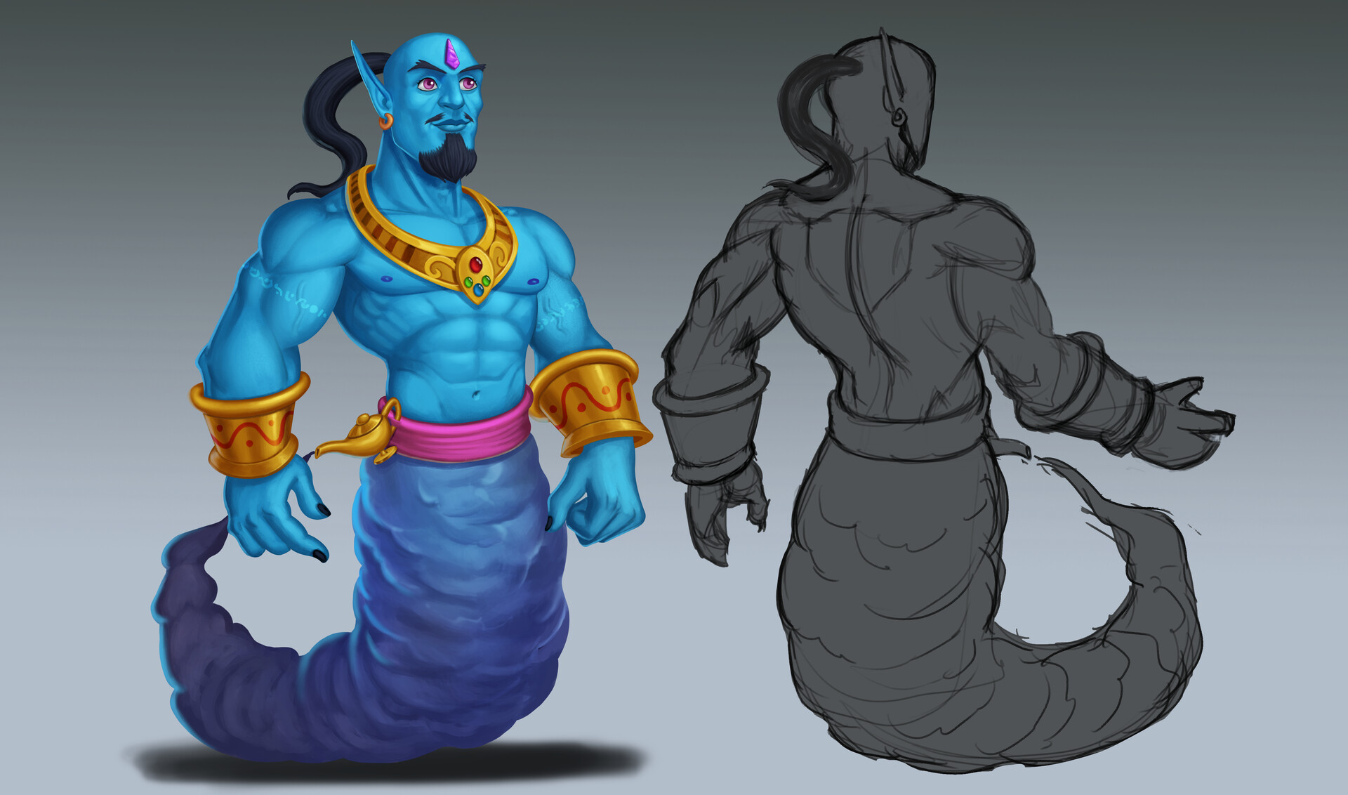 ArtStation - Genie game assets
