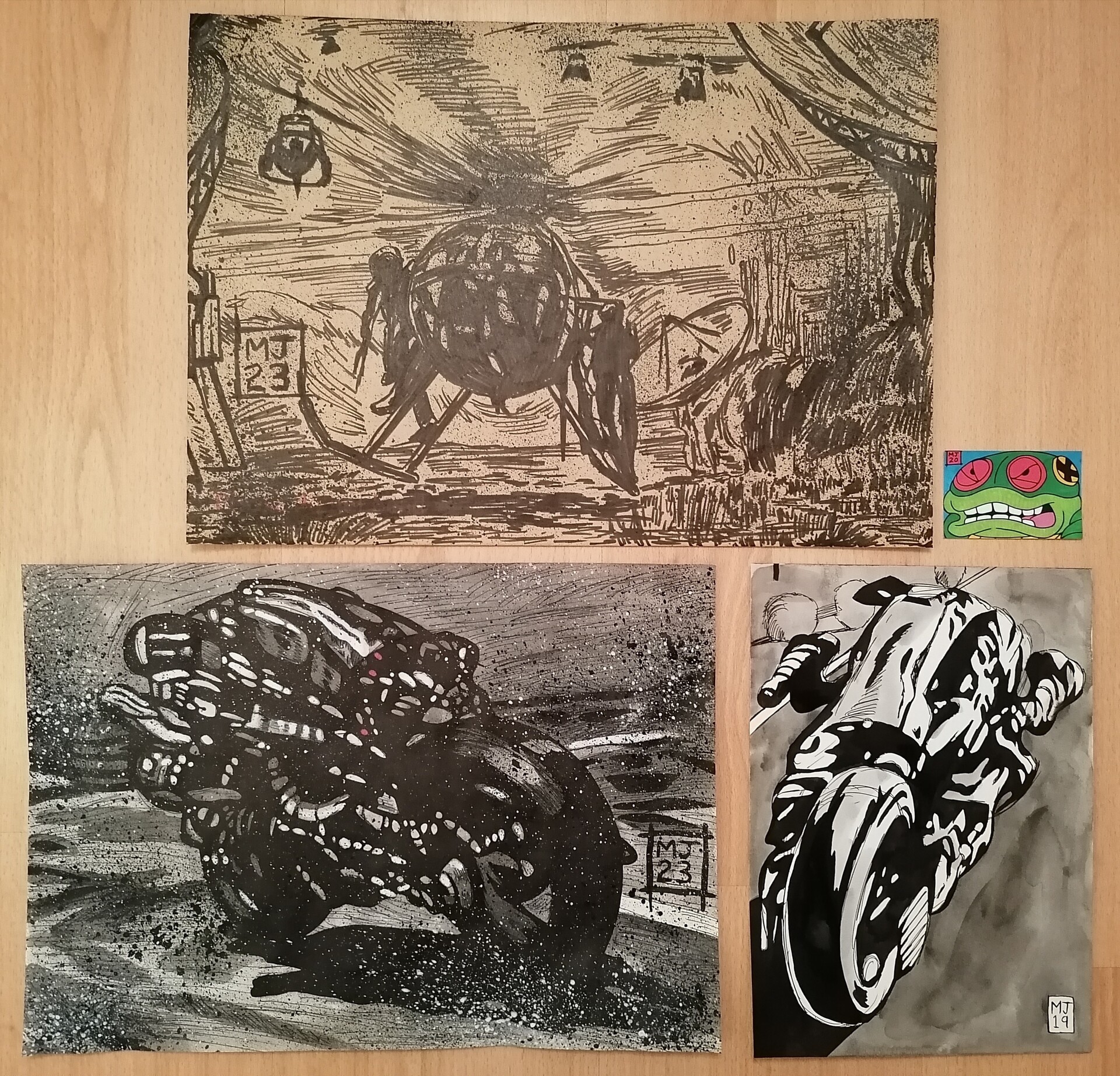 ArtStation - Moto-Terminator Art Delivery