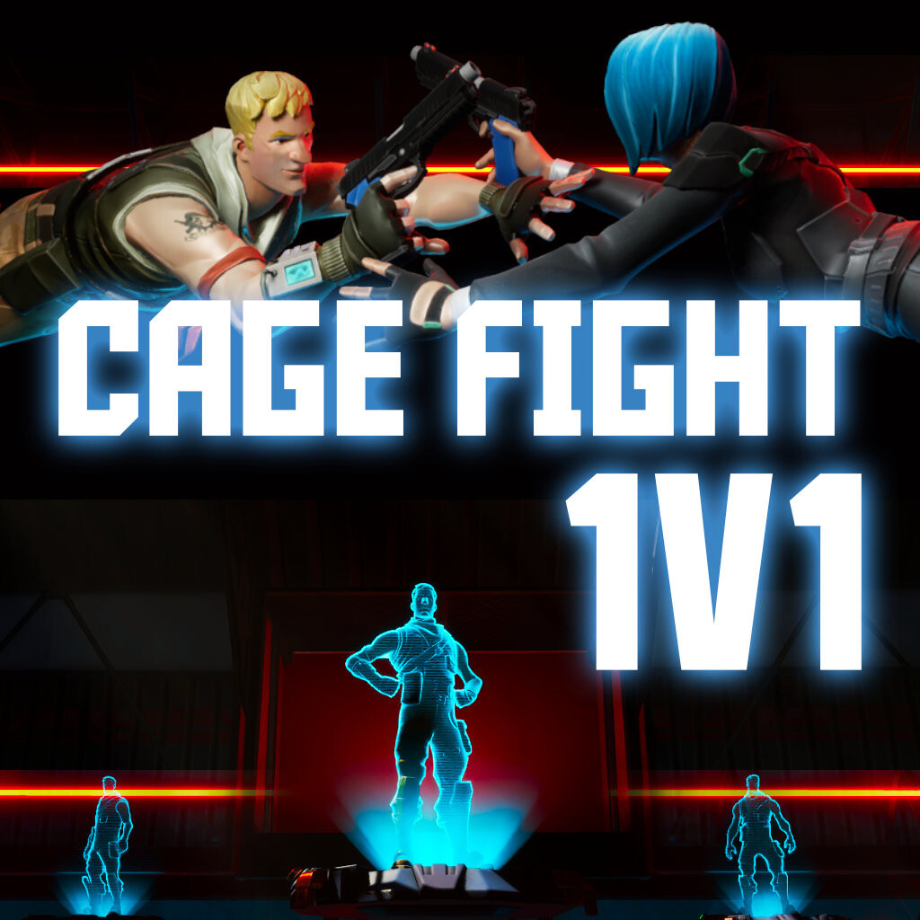 ArtStation - 3004-8477-3679 Cage Fight 1v1