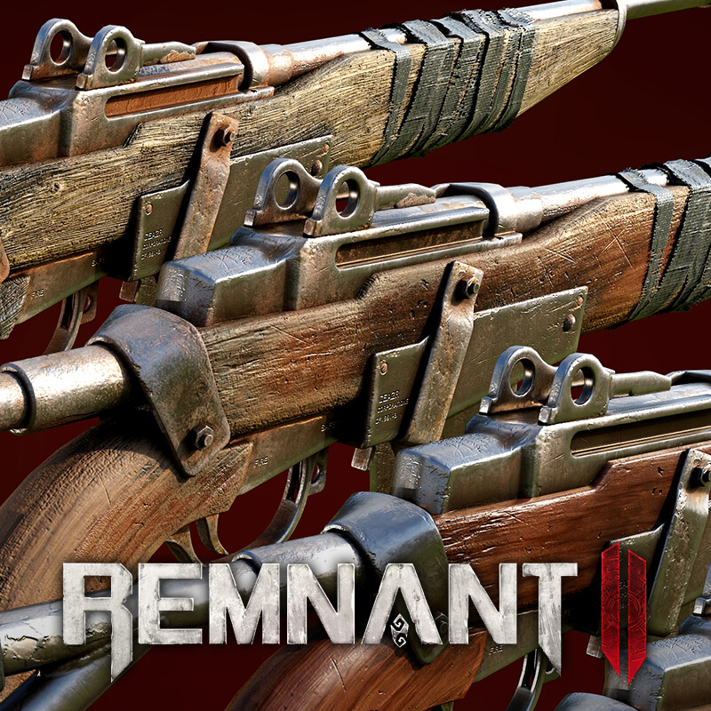 ArtStation - Remnant 2 - Weapons PT.1