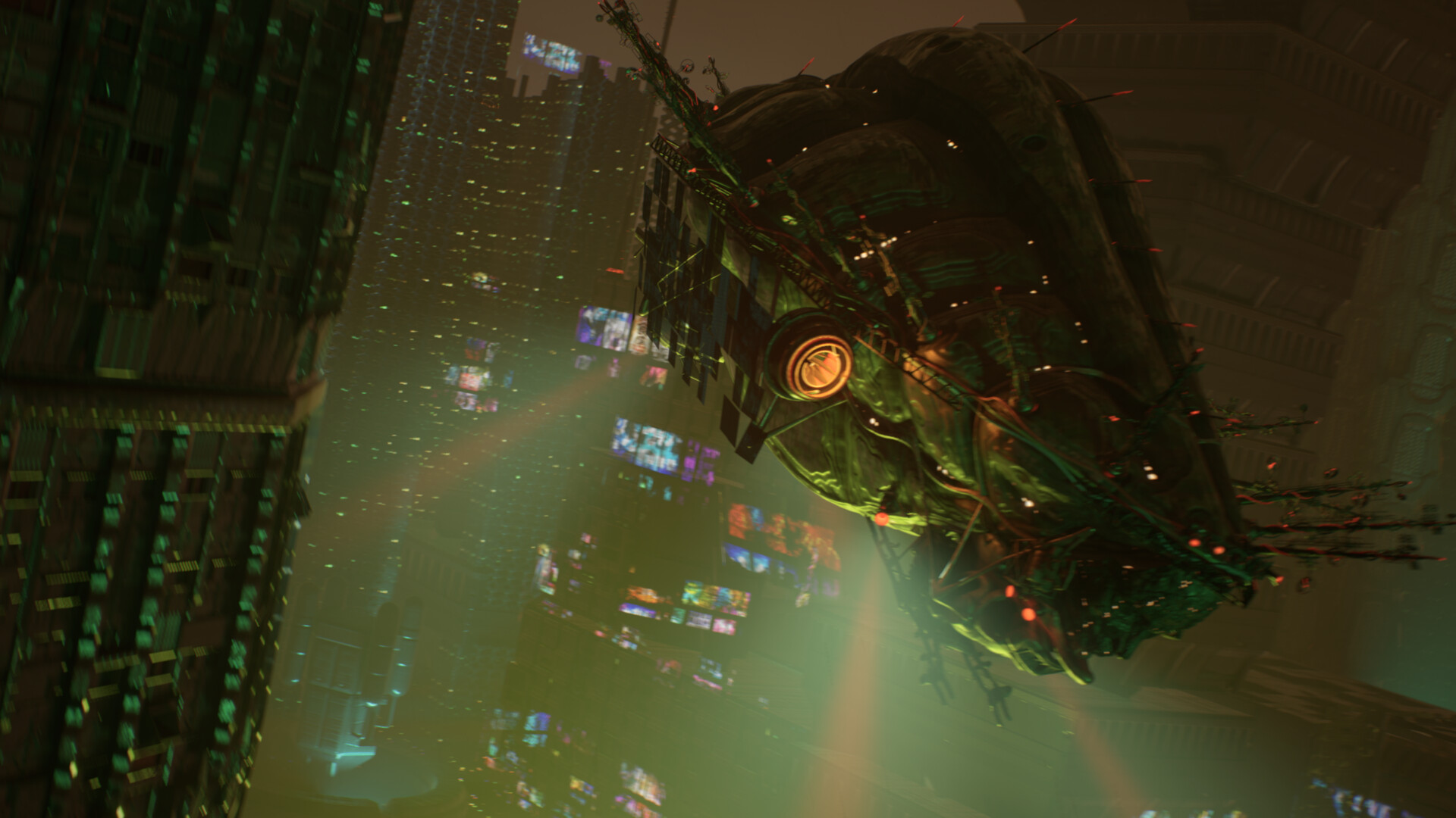 ArtStation - Blimp Sci-fi Bladerunner - UE5 (Modeling, shading, texture ...