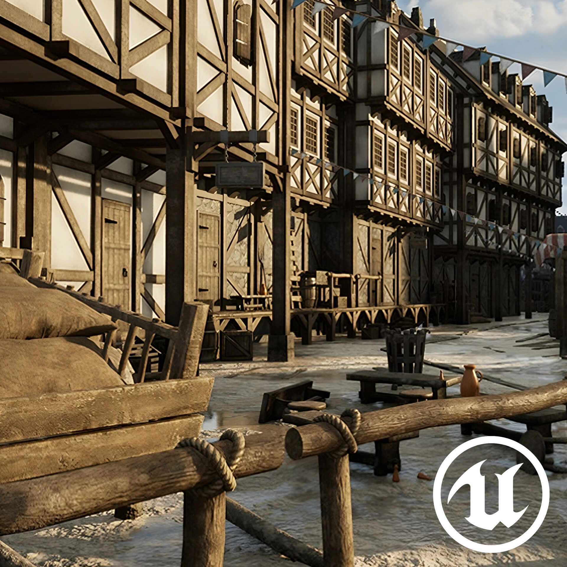 ArtStation - Old Town Market