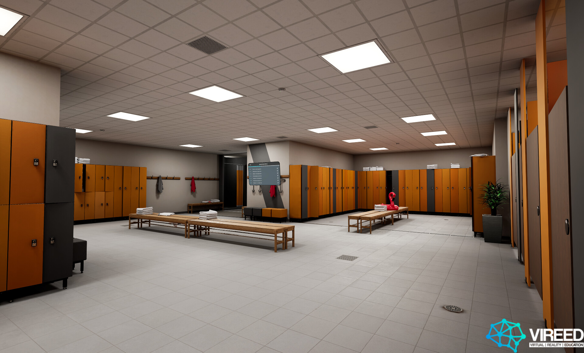 ArtStation - Changing Room - Swimming Hall