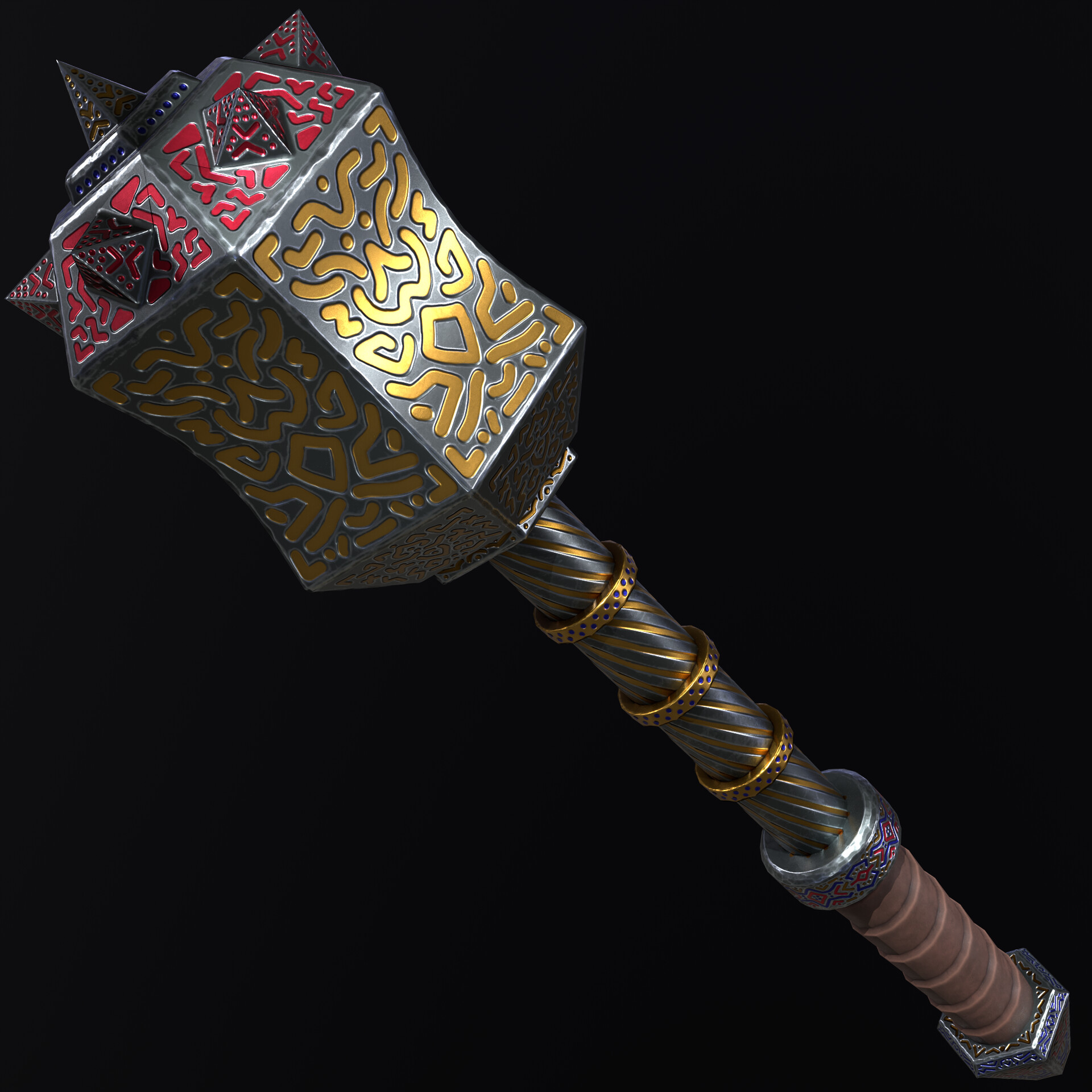 ArtStation - Stylized Mace