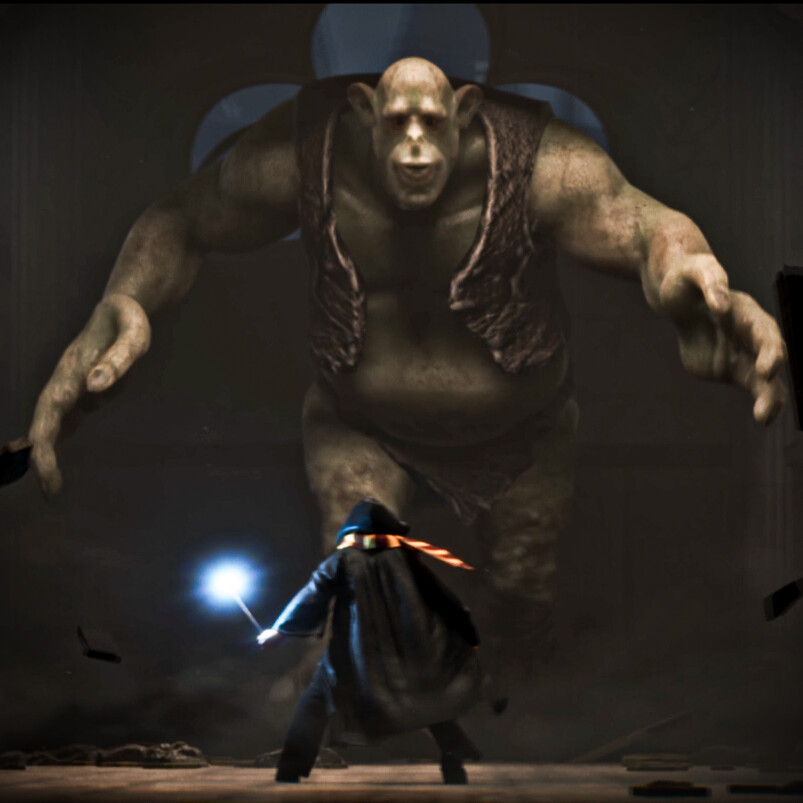 ArtStation - Troll in the Dungeon - 3D Boss Fight Challenge