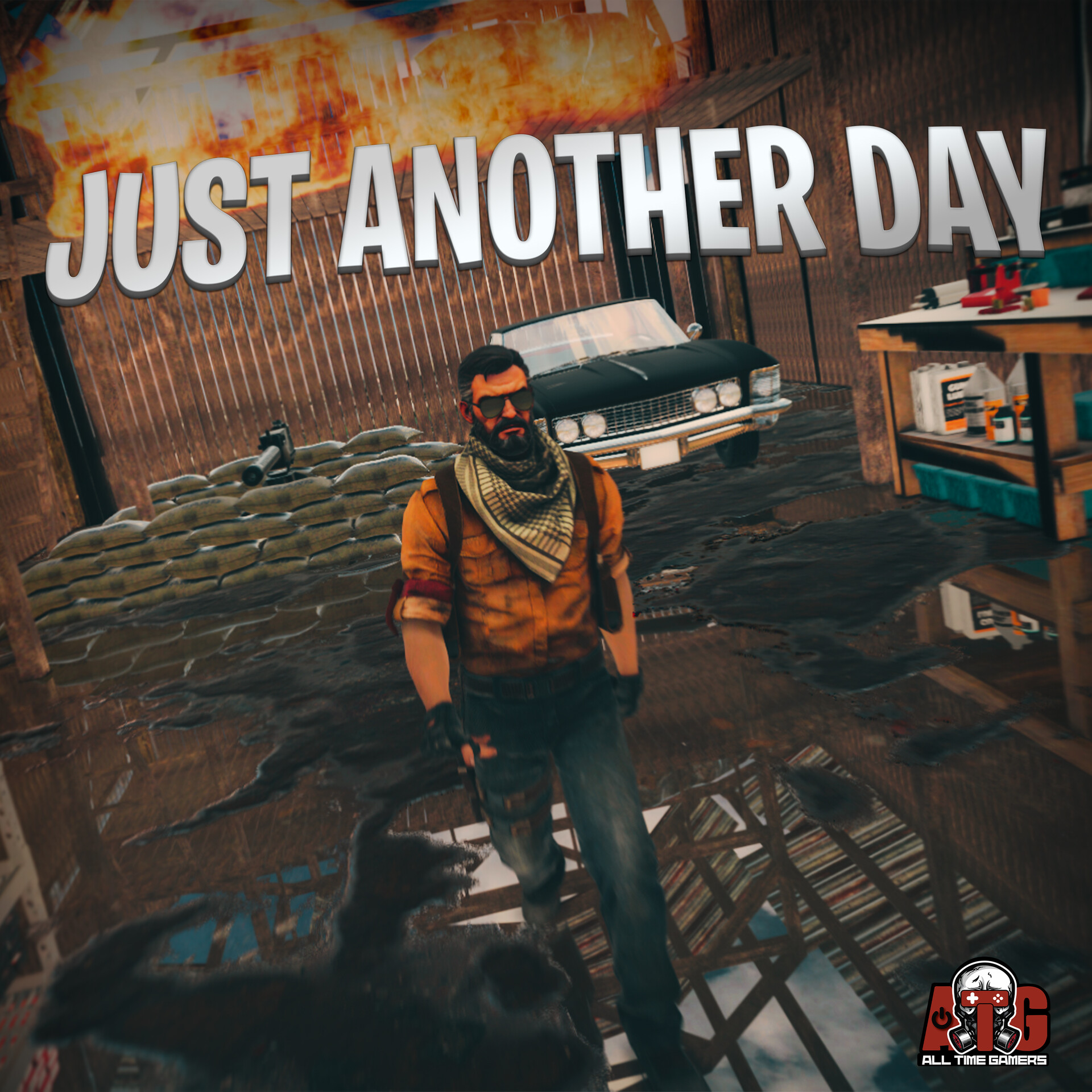 ArtStation - JUST ANOTHER DAY (Short Scene)