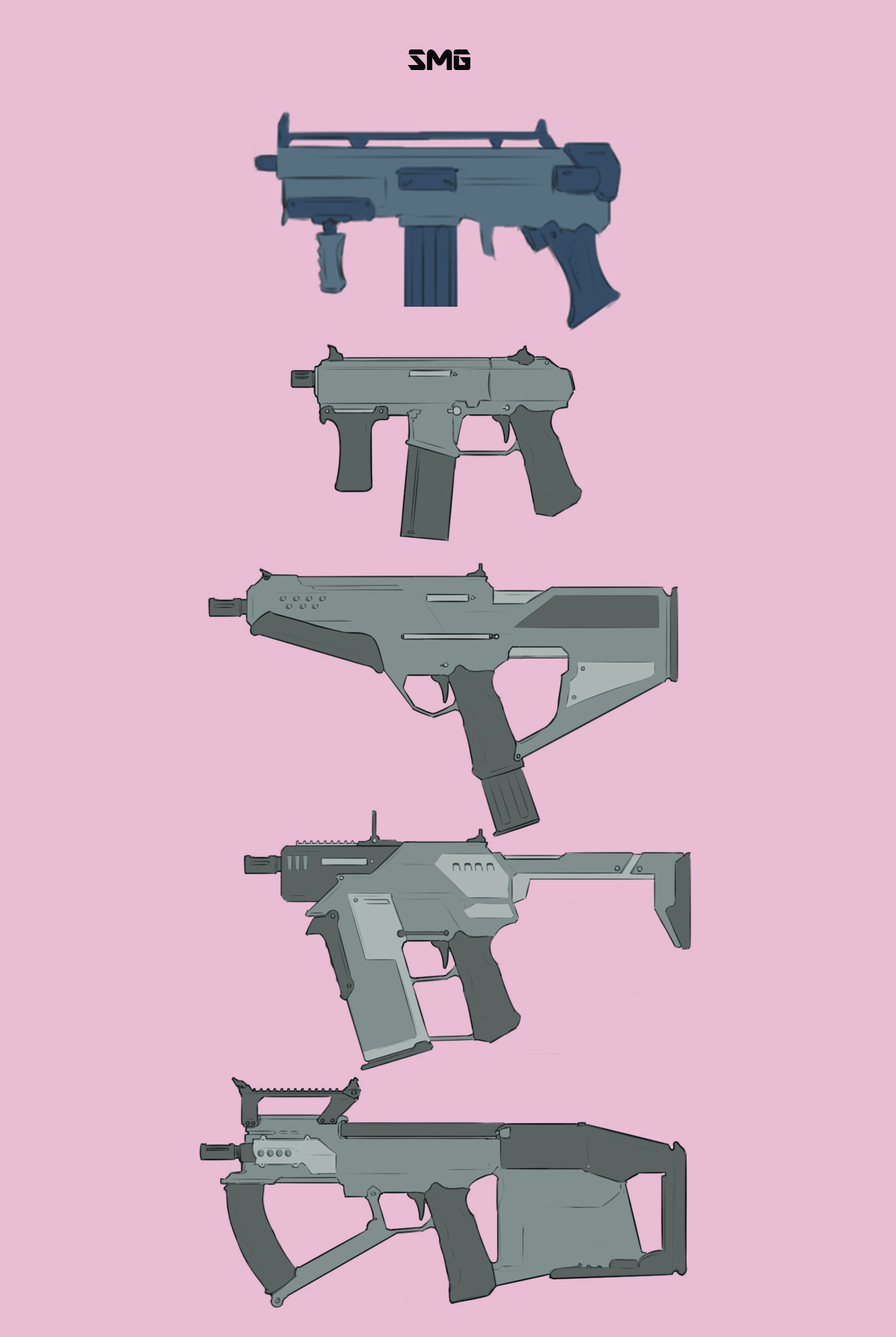 ArtStation - Gun Design 1