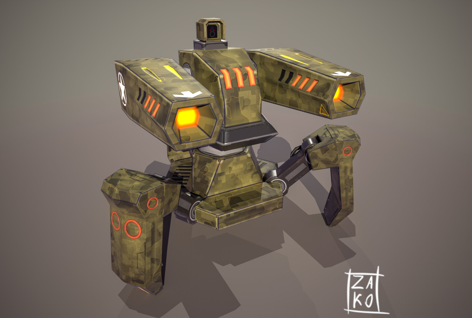 ArtStation - Sentry Turret