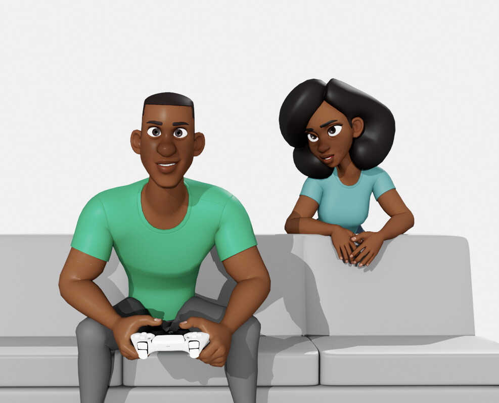 ArtStation - Character Performance Animation - Progress Breakdown