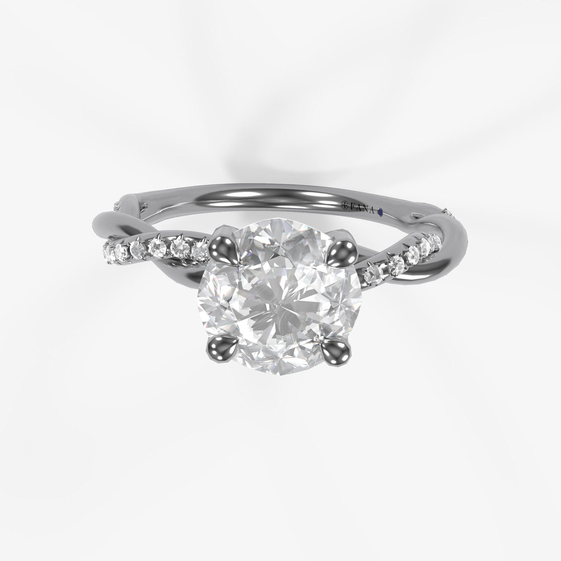 ArtStation - Twisted Daimond Ring