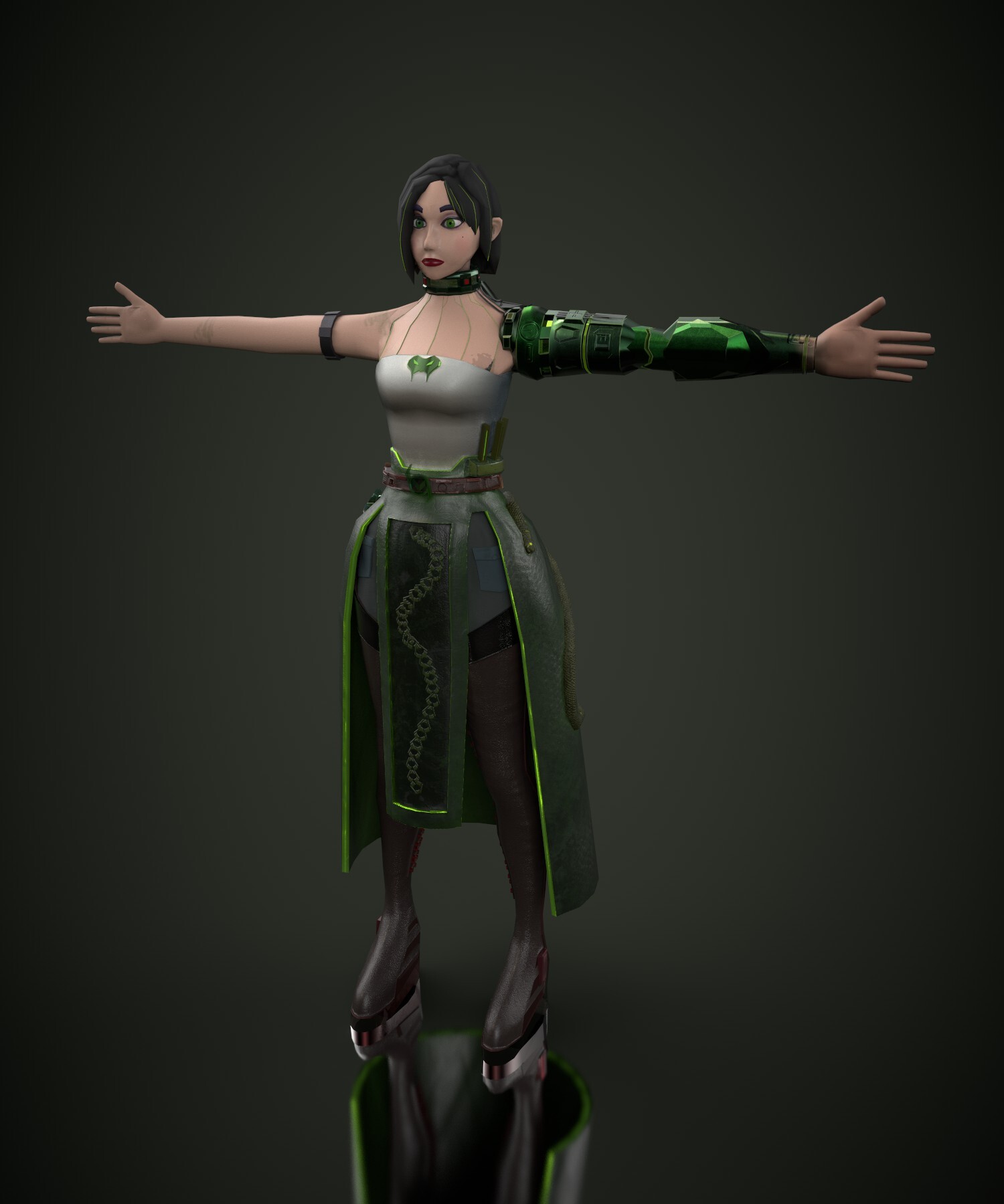 ArtStation - Viper Character Design with Texture