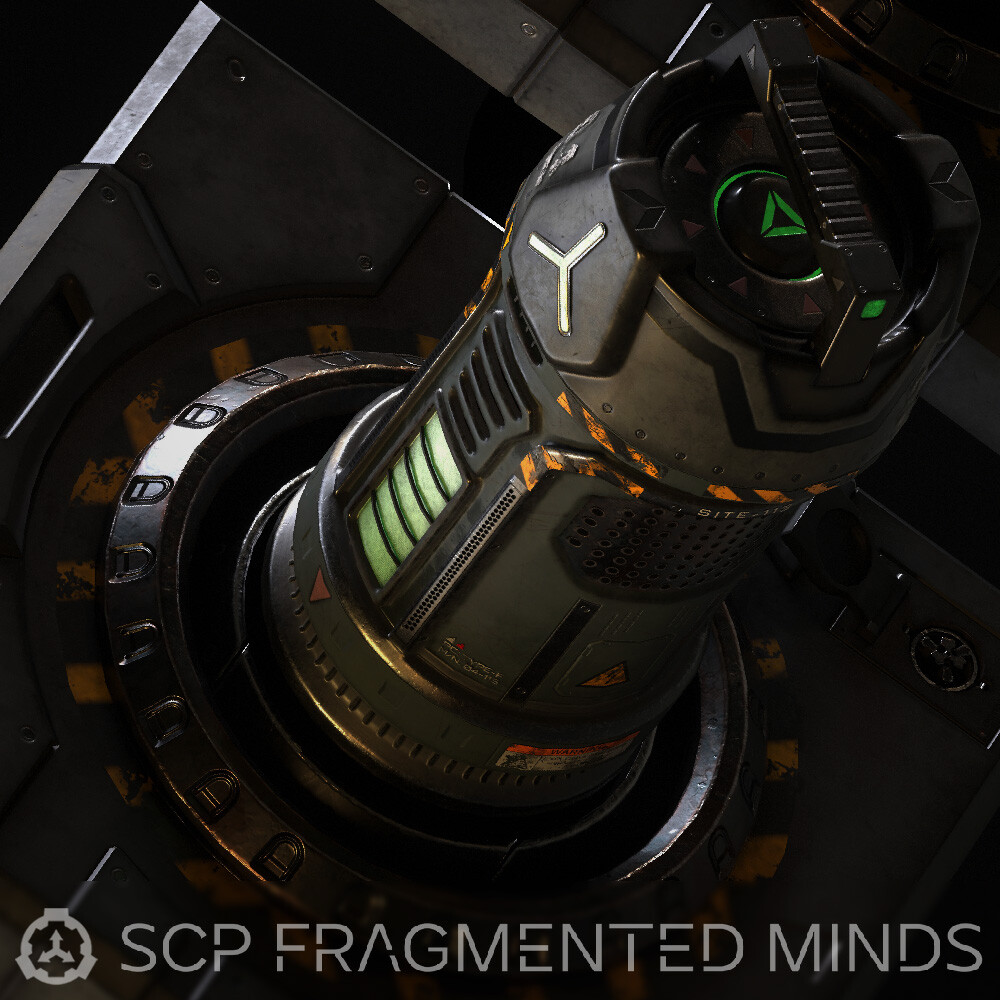 3D Art Portfolio of Jonathan Murray - Power Cells | SCP Fragmented Minds