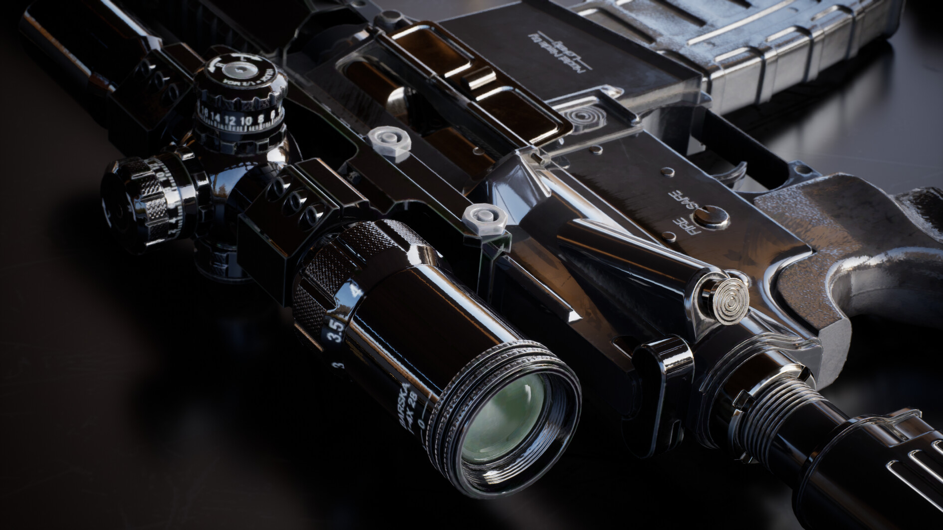 ArtStation - Rifle Lighting | Lumen