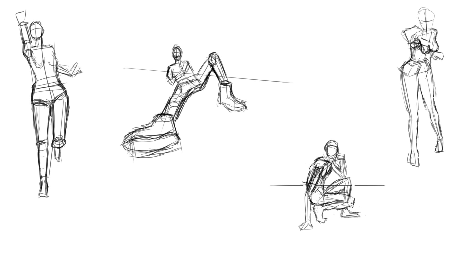 ArtStation - Pose Practise