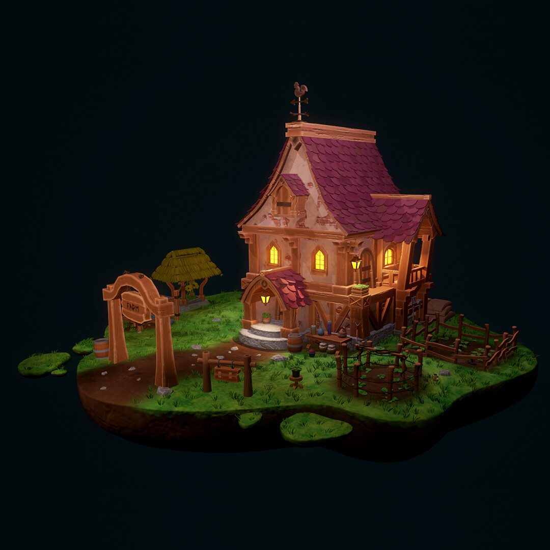 ArtStation - Cottage
