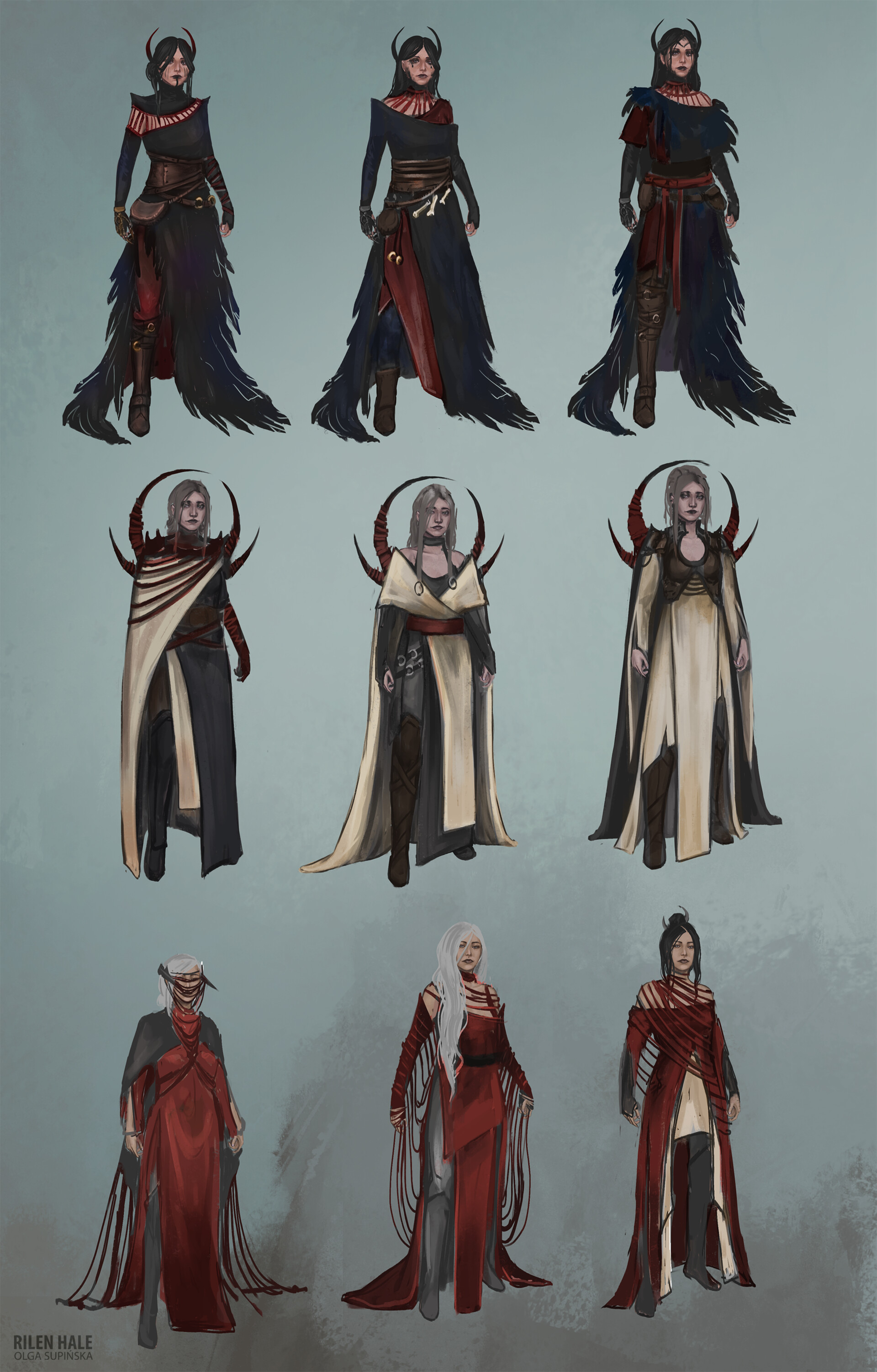ArtStation - Three Witches - Concept art