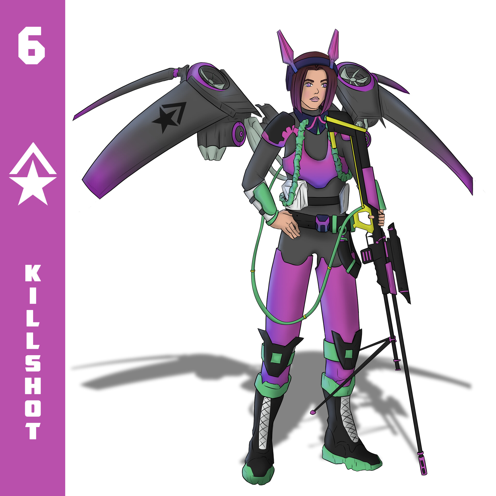 ArtStation - Killshot character design