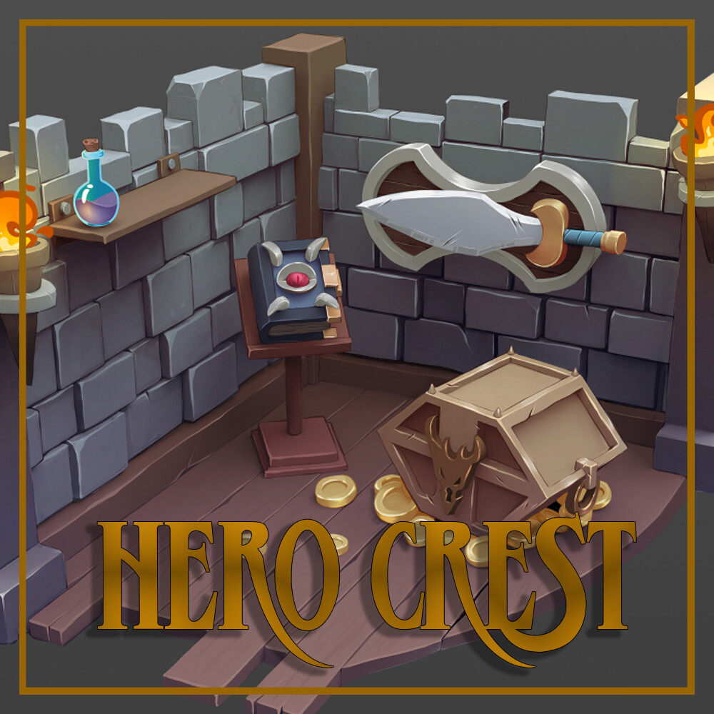 ArtStation - Hero Crest