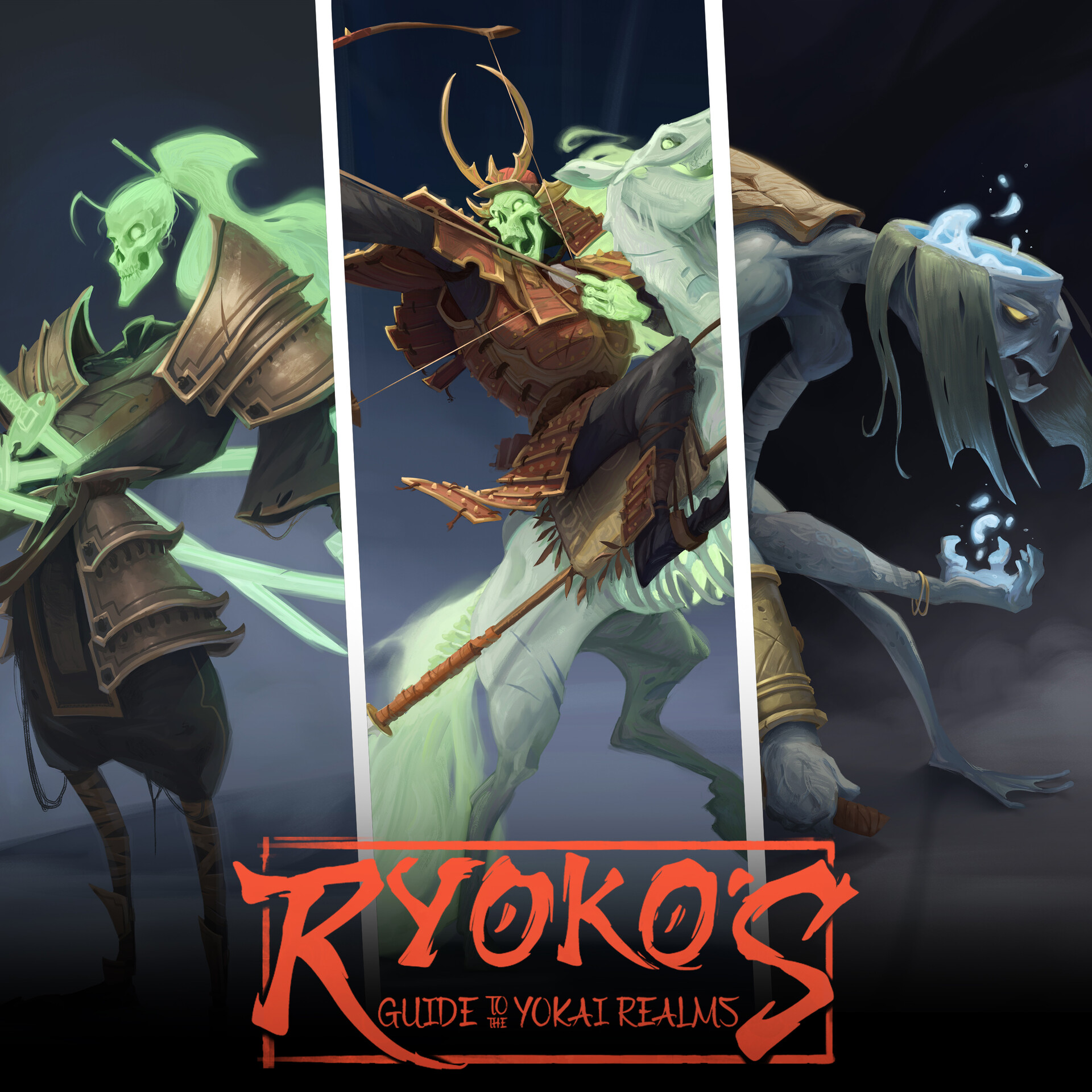 ArtStation - Character Designs 1 - Ryoko's Guide to the Yokai Realms