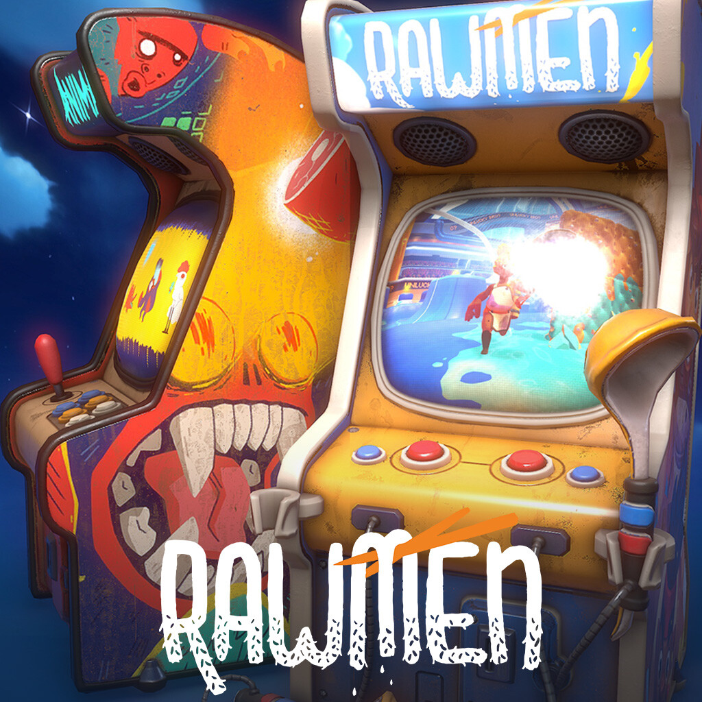 ArtStation - RAWMEN - Arcade