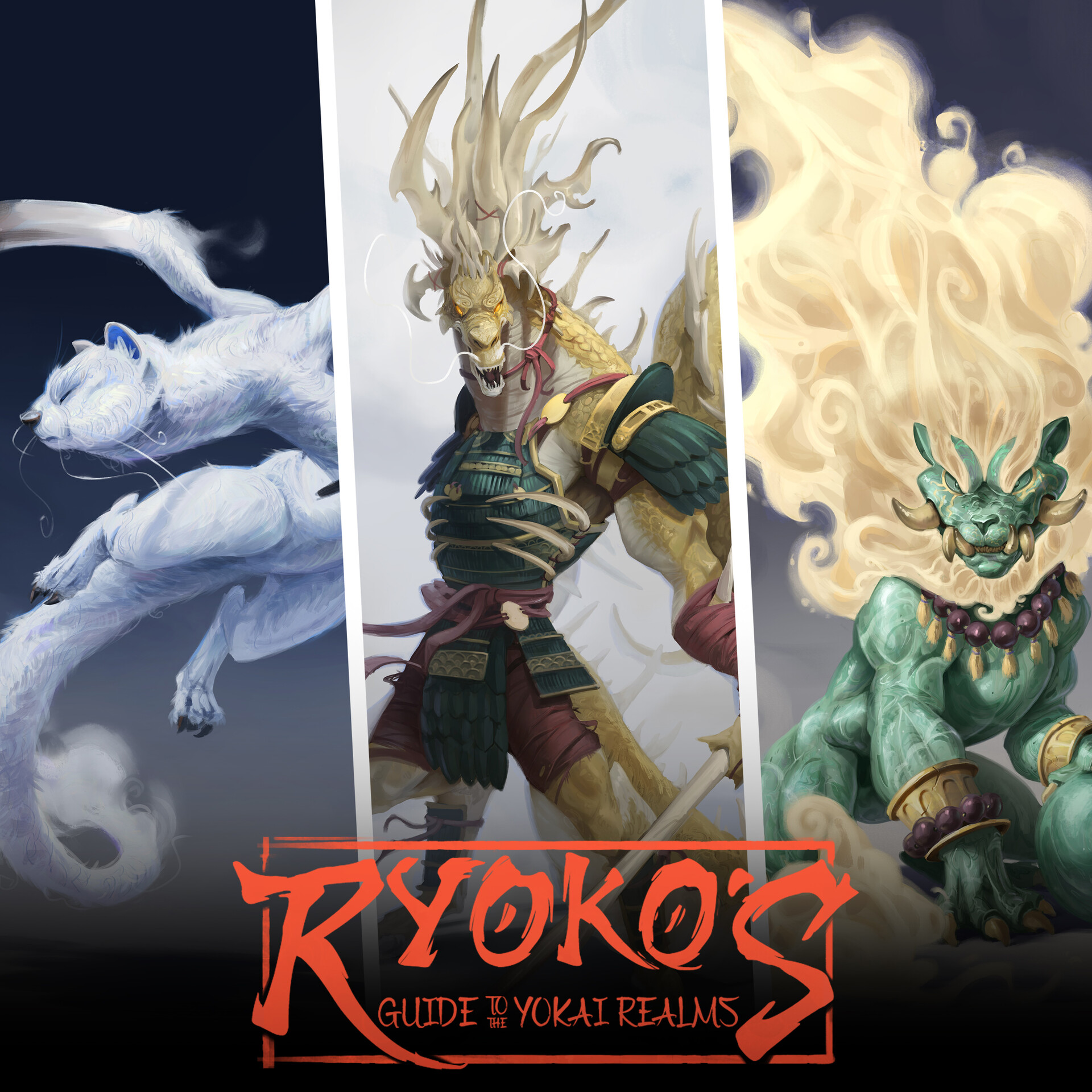 ArtStation - Character Designs 2 - Ryoko's Guide to the Yokai Realms