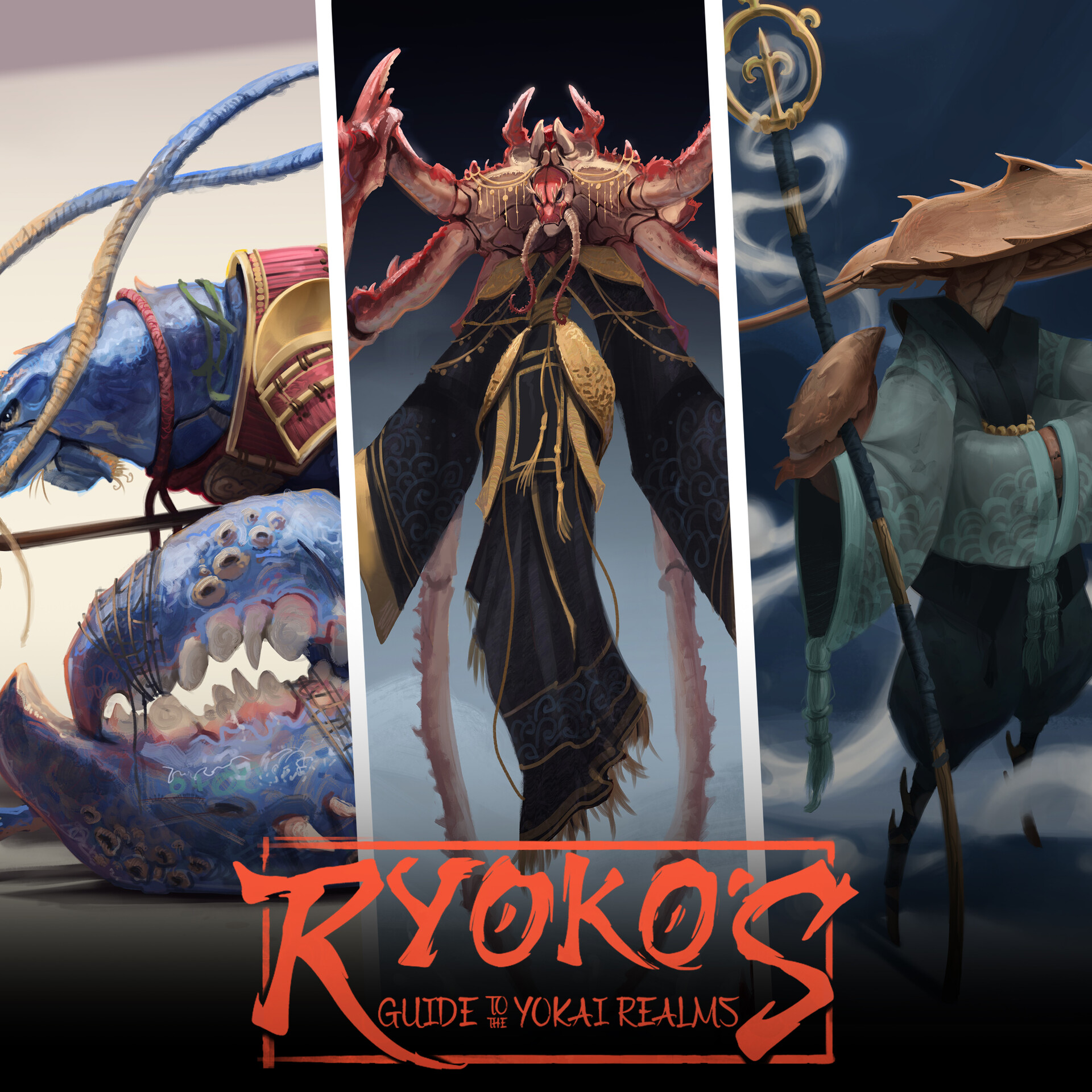 ArtStation - Character Designs 4 - Ryoko's Guide to the Yokai Realms