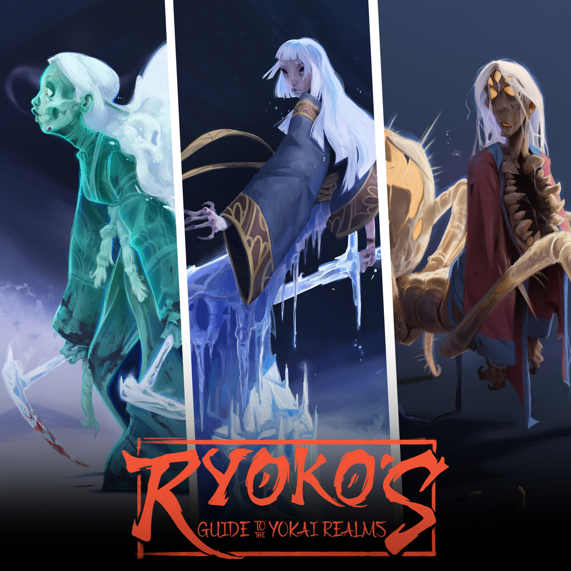 ArtStation - Character Designs 5 - Ryoko's Guide to the Yokai Realms