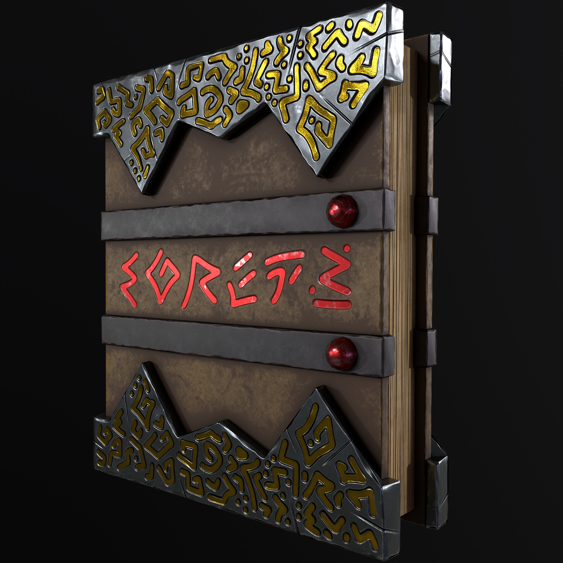 ArtStation - Stylized Book